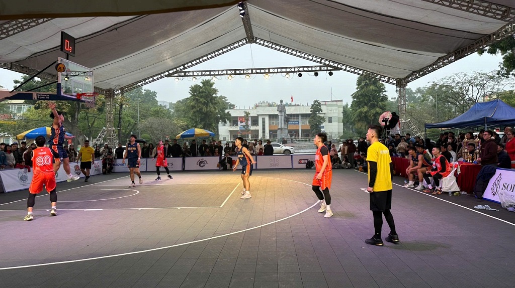 Giải Bóng rổ 3x3 Cao Bằng mở rộng năm 2026 diễn ra thành công tốt đẹp